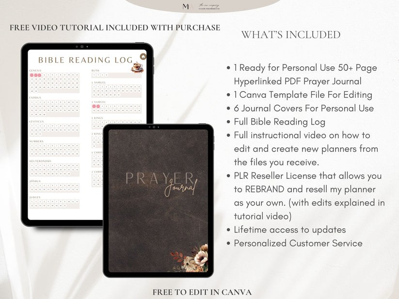 PLR Digital Prayer Journal | Bible Study Guide For GoodNotes – The MW ...