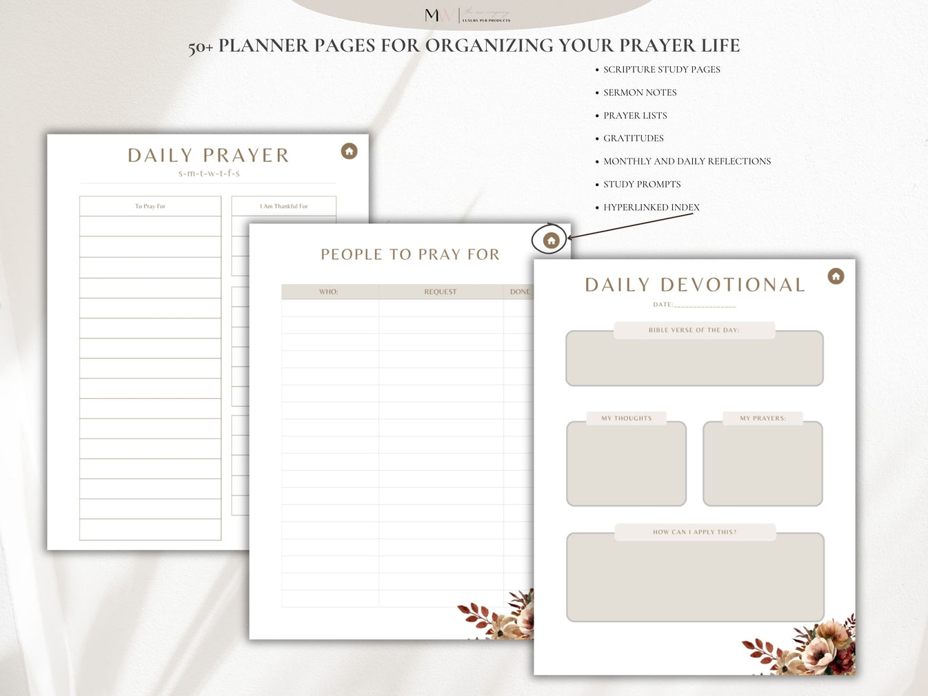 PLR Digital Prayer Journal | Bible Study Guide For GoodNotes – The MW ...
